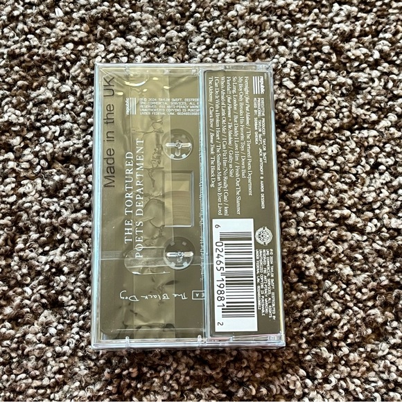 Taylor Swift | Accessories | New Taylor Swift Ttpd Cassette | Poshmark